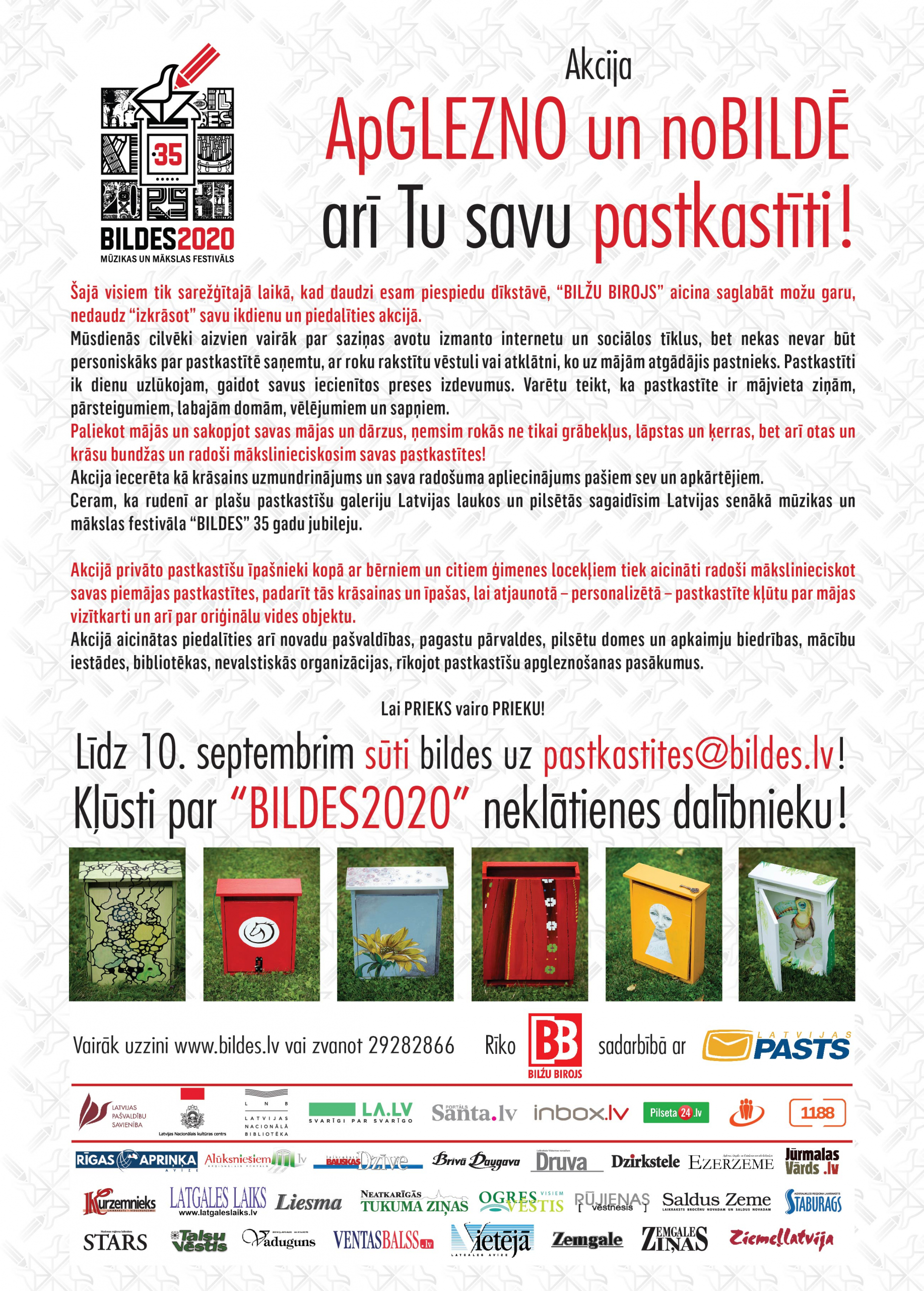 „BILŽU BIROJS” aicina piedalīties akcijā “ApGLEZNO un noBILDĒ arī Tu ...